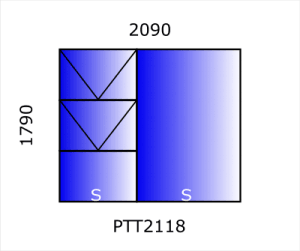 PTT2118 Top Hung window | Premium Aluminium