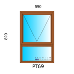 PT159 Aluminium Window | Premium Aluminium