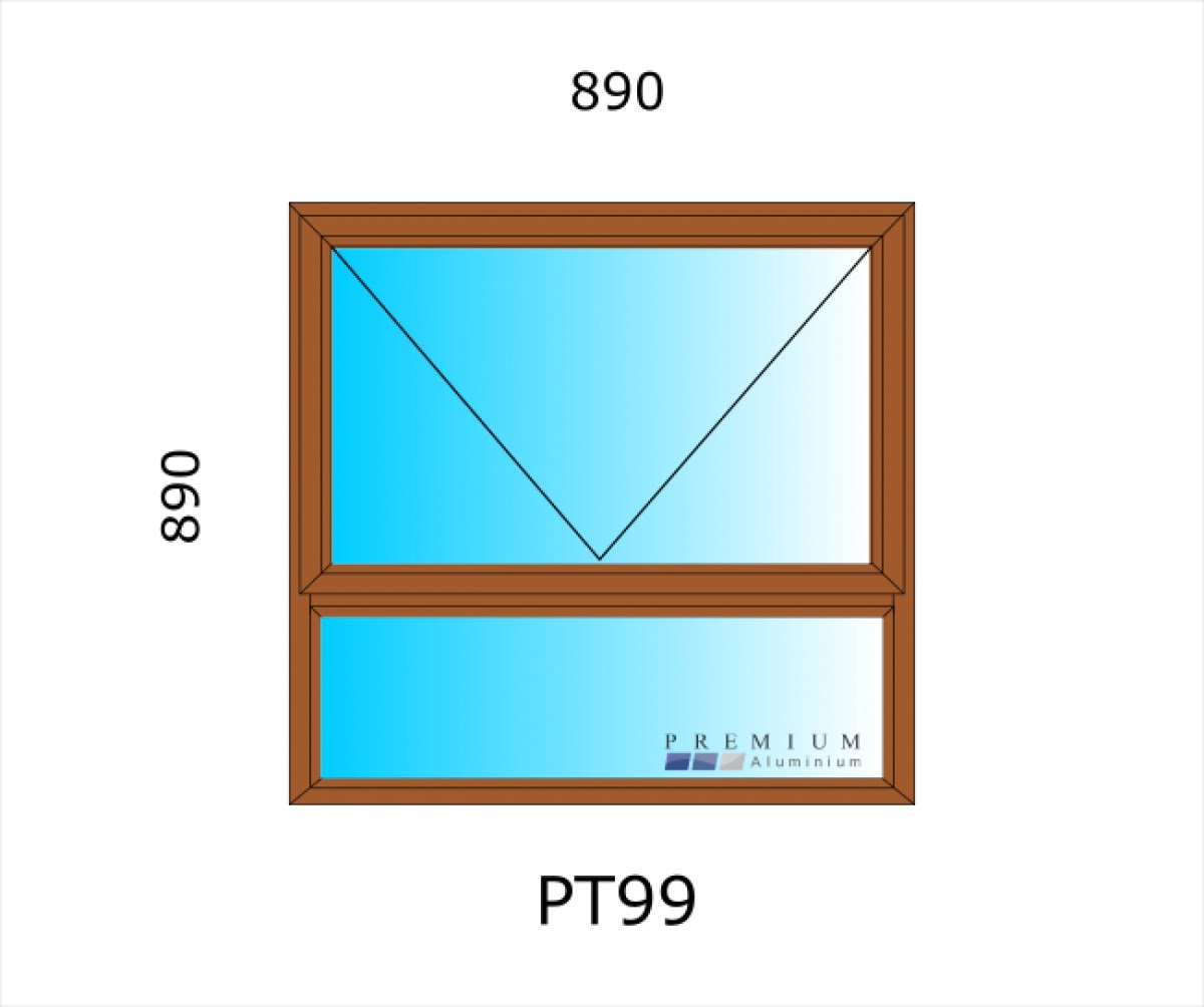 PT99 Aluminium Window | Premium Aluminium