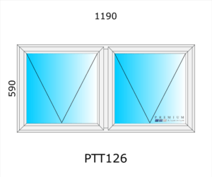 Aluminium Top Hung Window PTT126 | Premium Aluminium