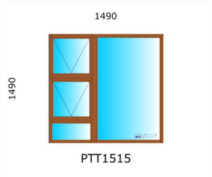 Aluminium Top Hung Window PTT1515 | Premium Aluminium