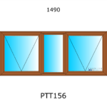 Aluminium Top Hung Window PTT1818 | Premium Aluminium