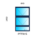 Aluminium Top Hung Window PTT915 | Premium Aluminium