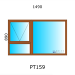 PT99 Aluminium Window | Premium Aluminium