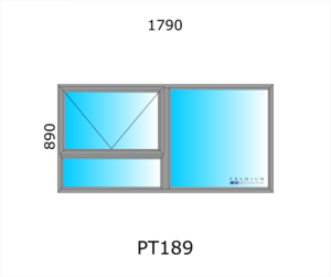 PT189 Aluminium Window | Premium Aluminium