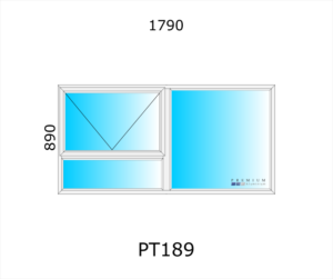 PT189 Aluminium Window | Premium Aluminium