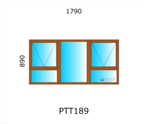 PTT189 Aluminium Window | Premium Aluminium
