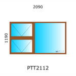 PT129 Aluminium Window | Premium Aluminium