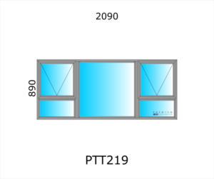 PTT219 Aluminium Window | Premium Aluminium