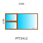 PT99 Aluminium Window | Premium Aluminium