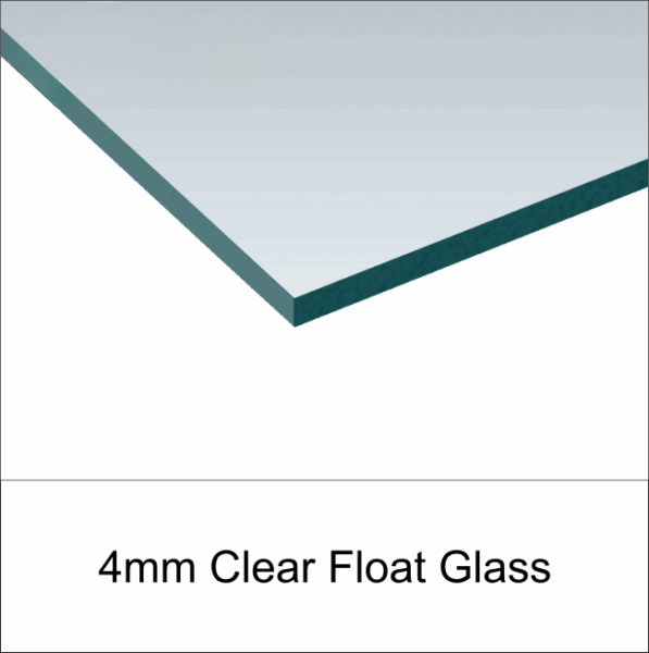 4mm Clear Float Glass | Premium Aluminium